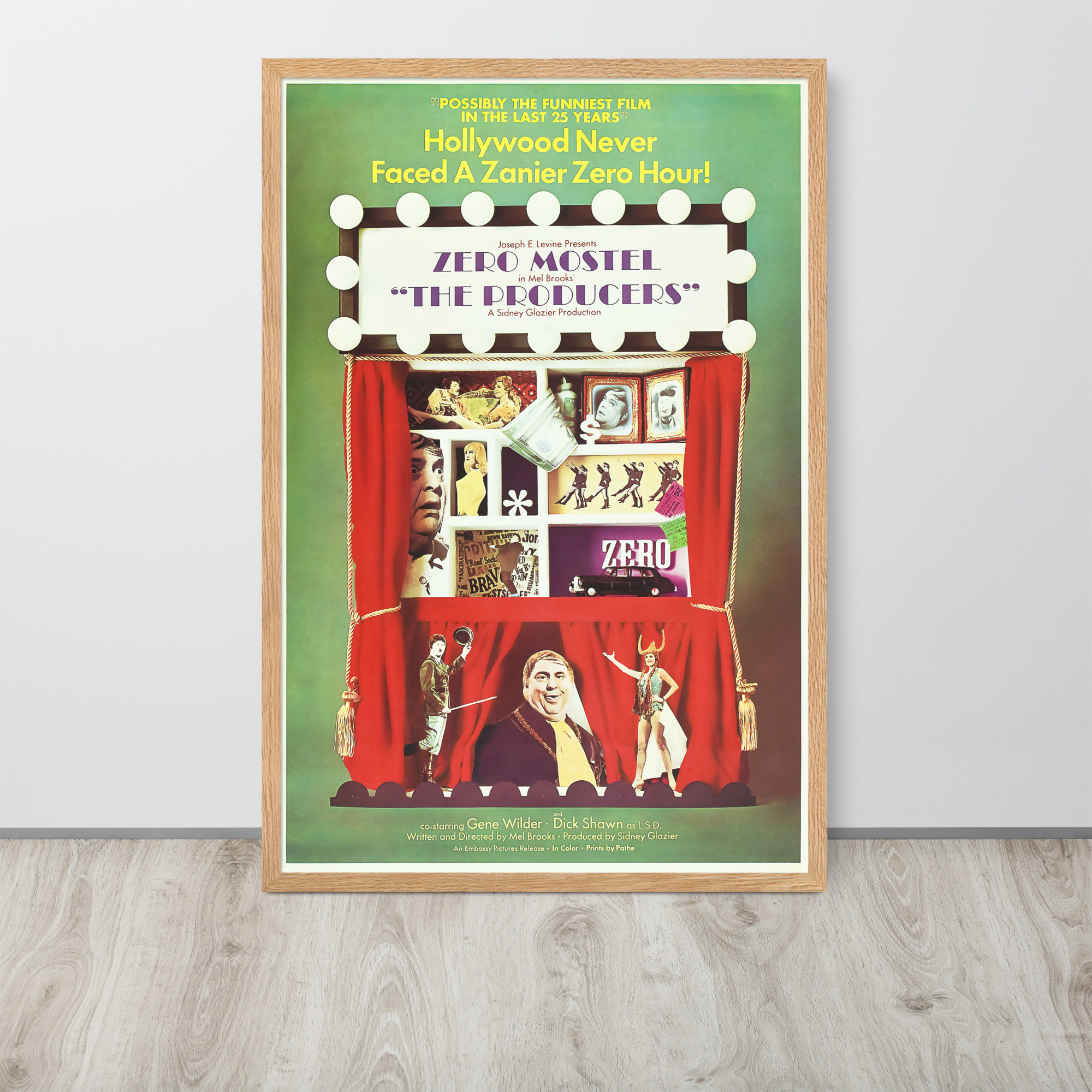 The Producers 1967 Vintage Movie Poster - Etsy