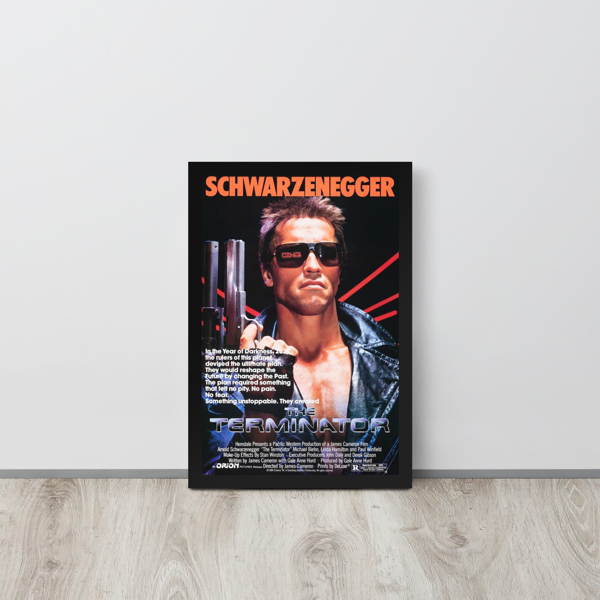 The Terminator 1984 Vintage Movie Poster - Etsy
