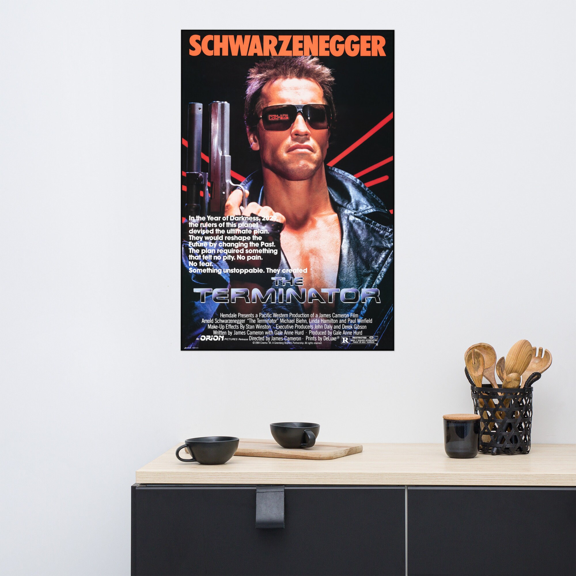 The Terminator 1984 Vintage Movie Poster - Etsy