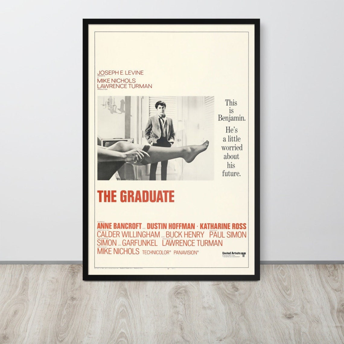 The Graduate 1967 Vintage Movie Poster - Etsy