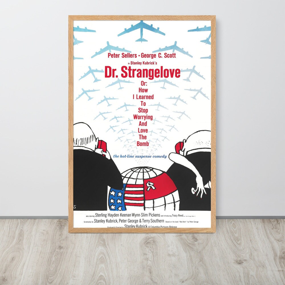 Dr. Strangelove 1964 Vintage Movie Poster - Etsy