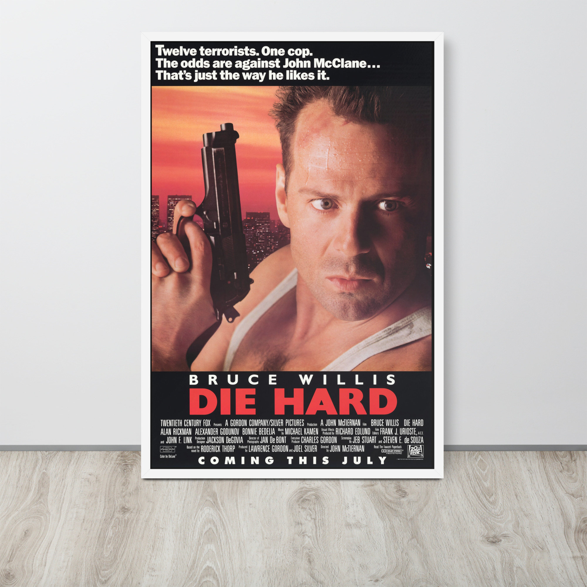 Die Hard 1988 Movie Poster