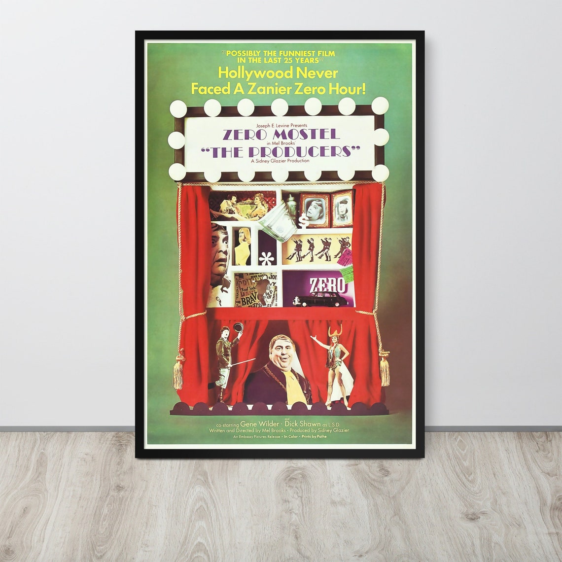 The Producers (1967) Vintage Movie Poster - Etsy