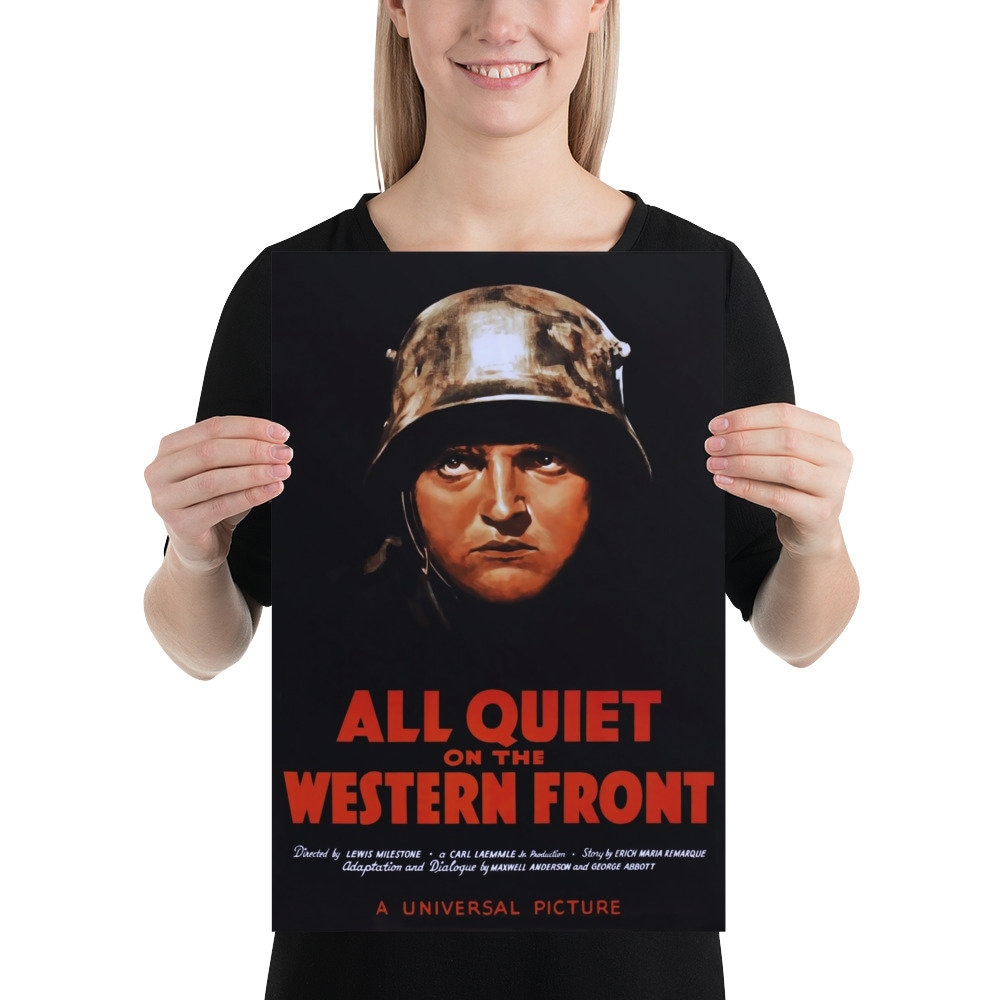 All Quiet on the Western Front 1930 Vintage Movie Poster - Etsy