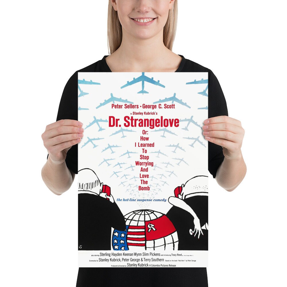Dr. Strangelove 1964 Vintage Movie Poster - Etsy