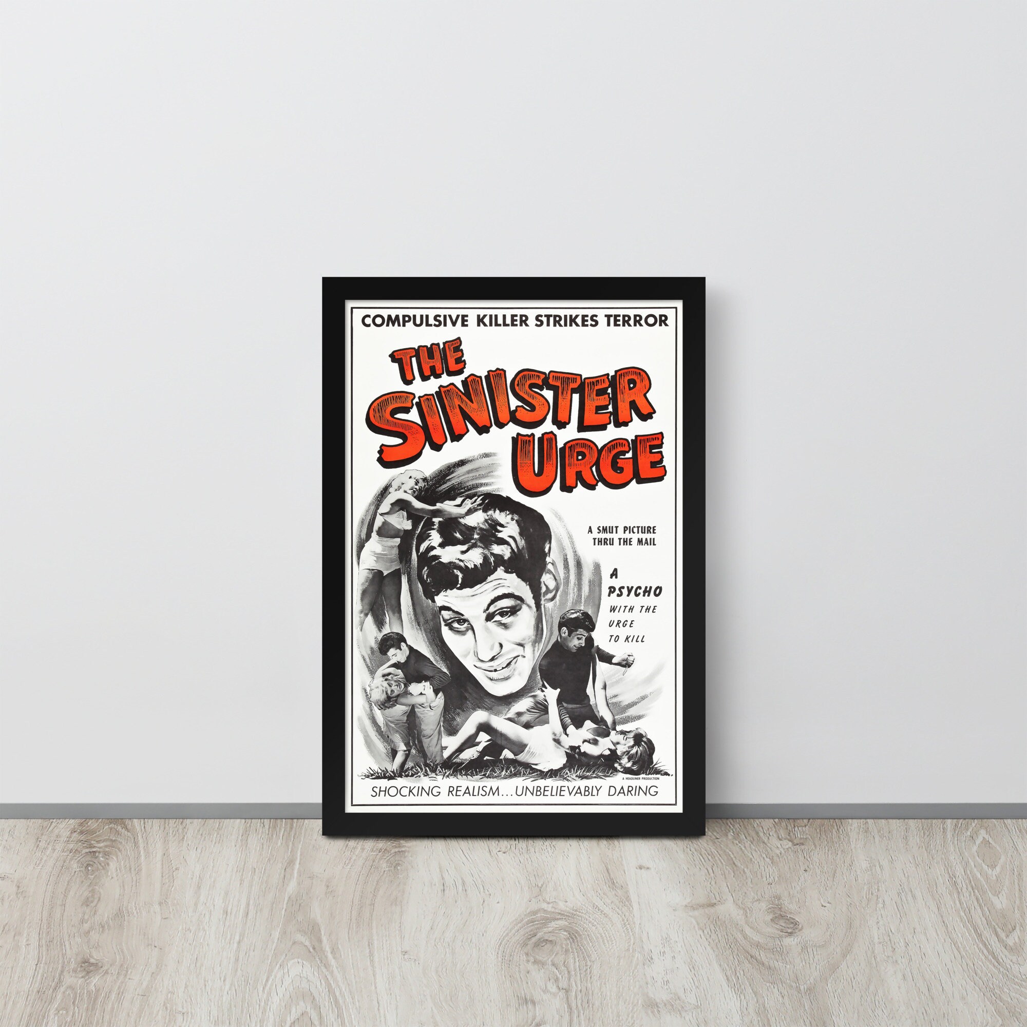 The Sinister Urge (1960) Vintage Movie Poster - Etsy