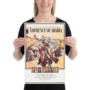 Lawrence of Arabia 1962 Vintage Movie Poster - Etsy