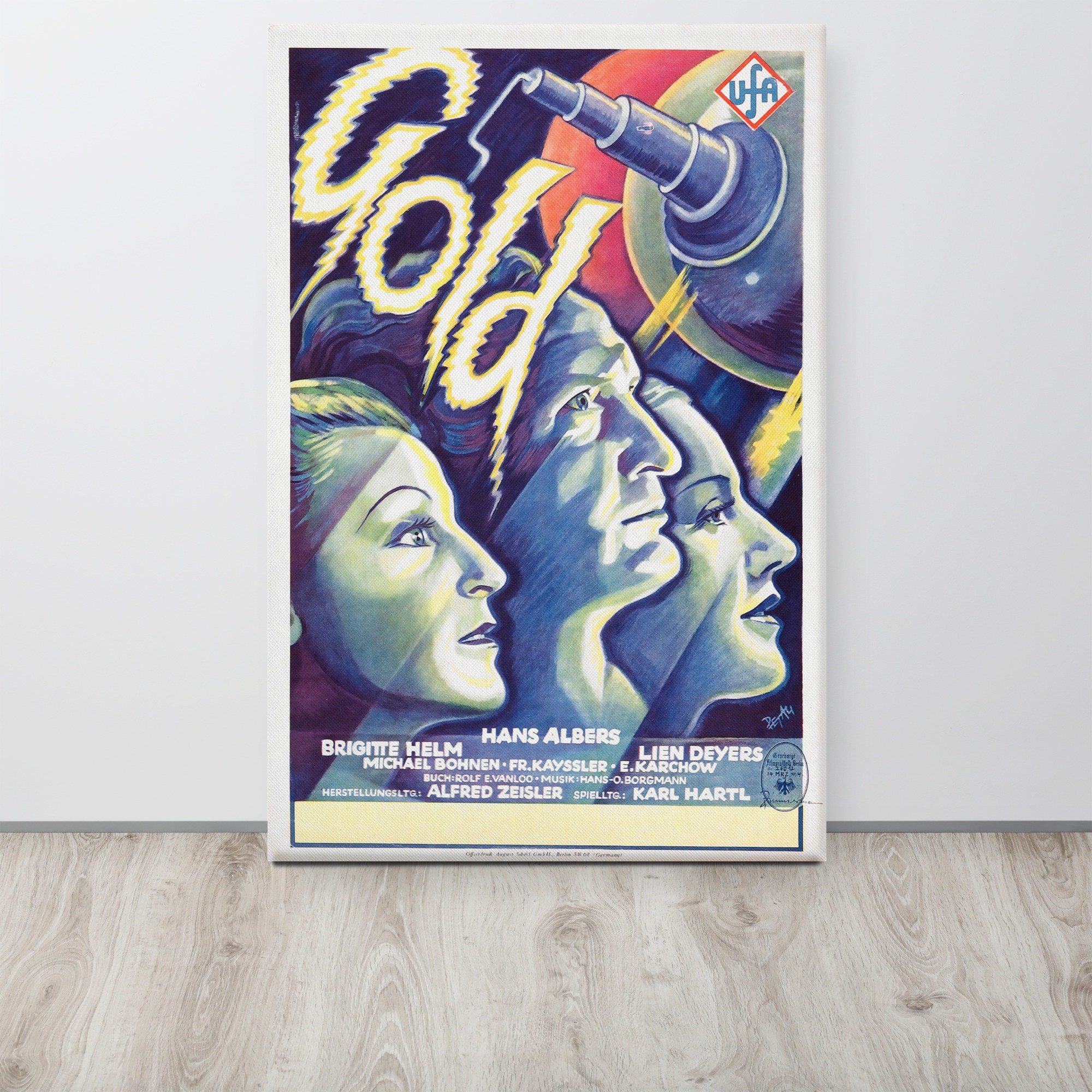 Gold (1934) Vintage Movie Poster - Etsy
