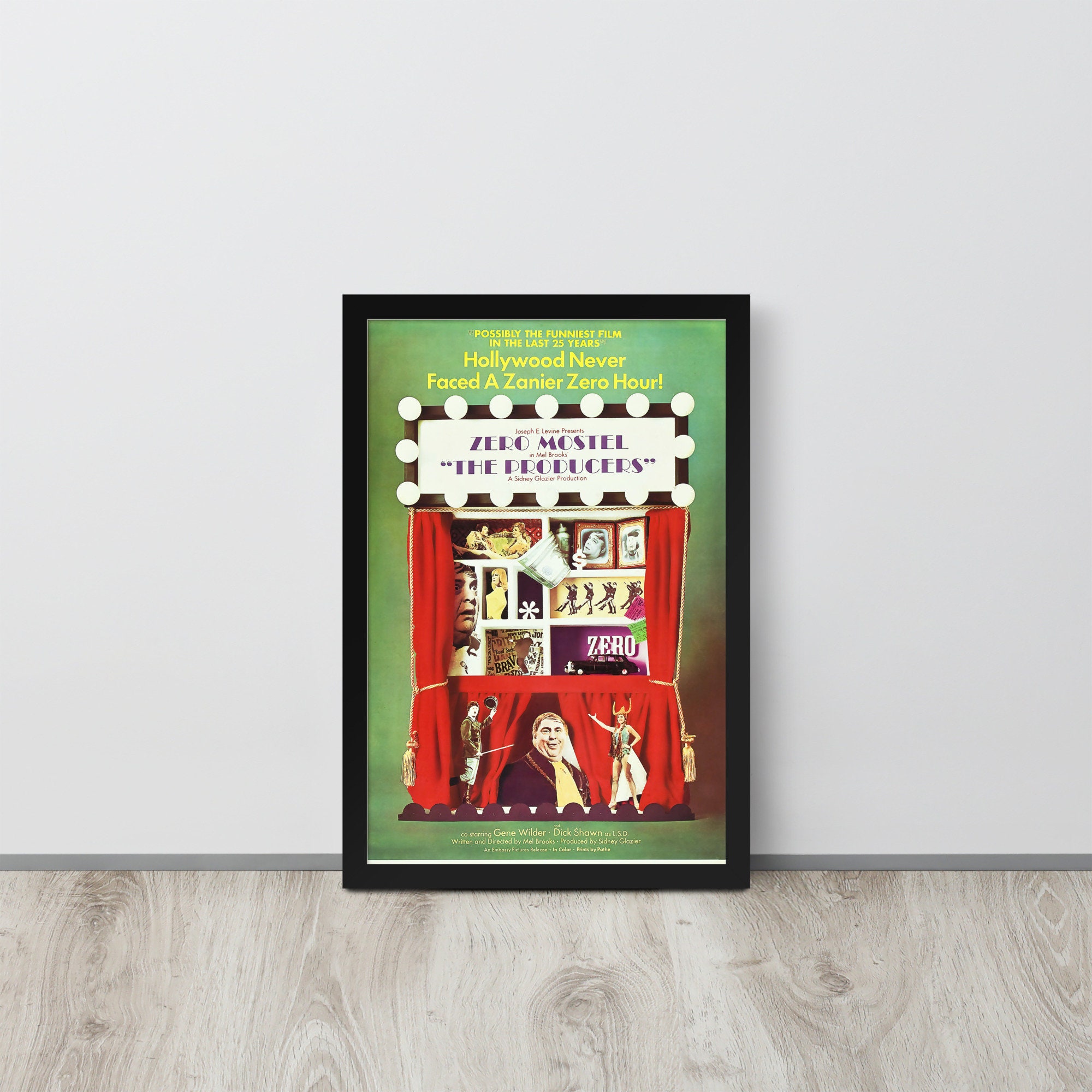 The Producers 1967 Vintage Movie Poster - Etsy