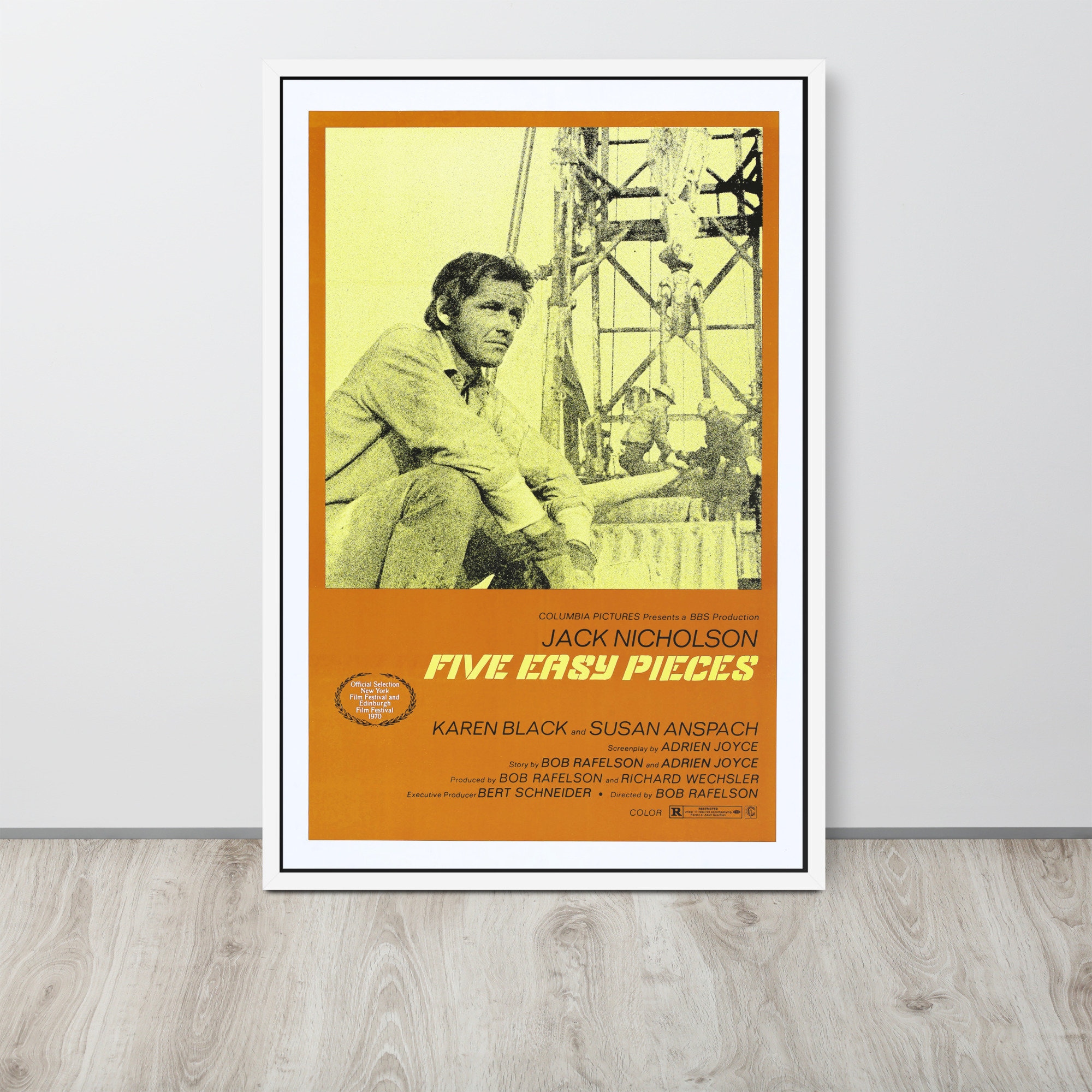 Five Easy Pieces (1970) Vintage Movie Poster - Etsy