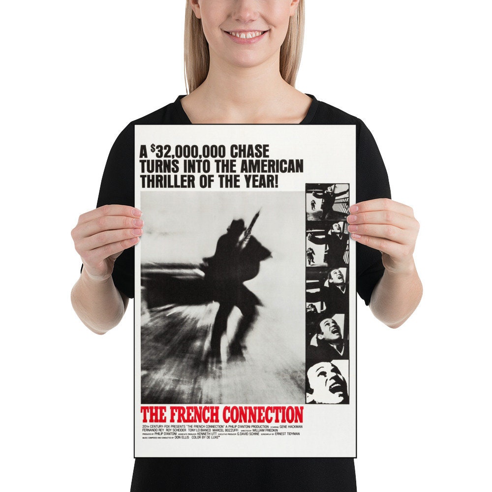 The French Connection 1971 Vintage Movie Poster - Etsy