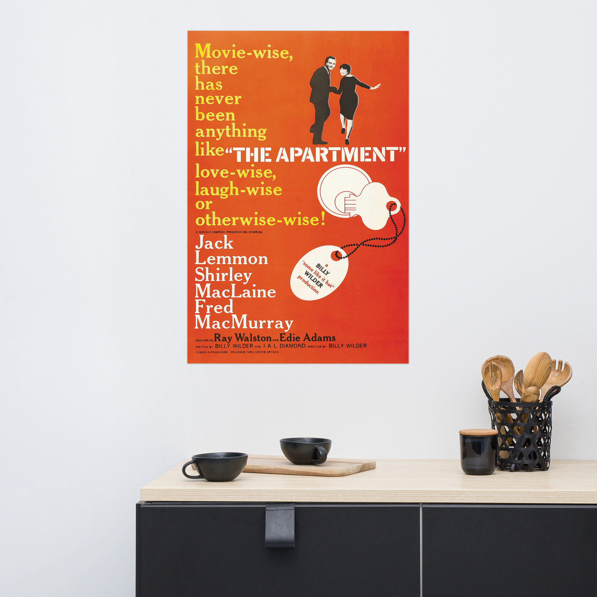 The Apartment (1960) Vintage Movie Poster - Etsy