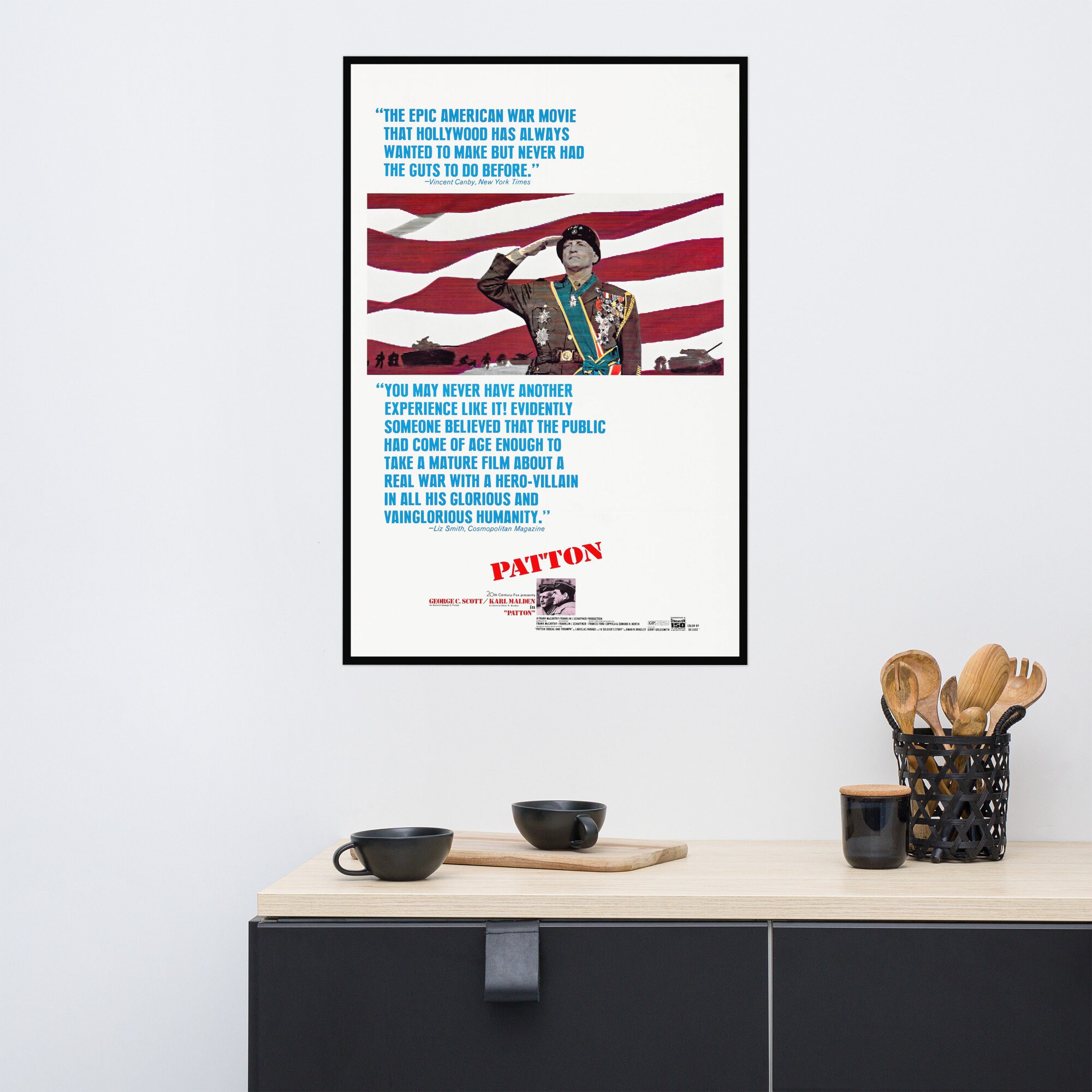 Patton (1970) Vintage Movie Poster - Etsy