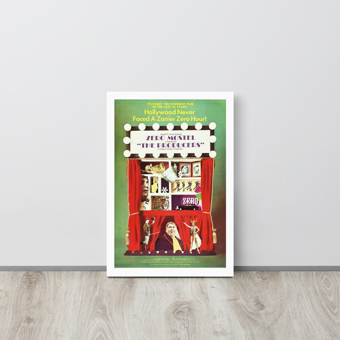 The Producers 1967 Vintage Movie Poster - Etsy