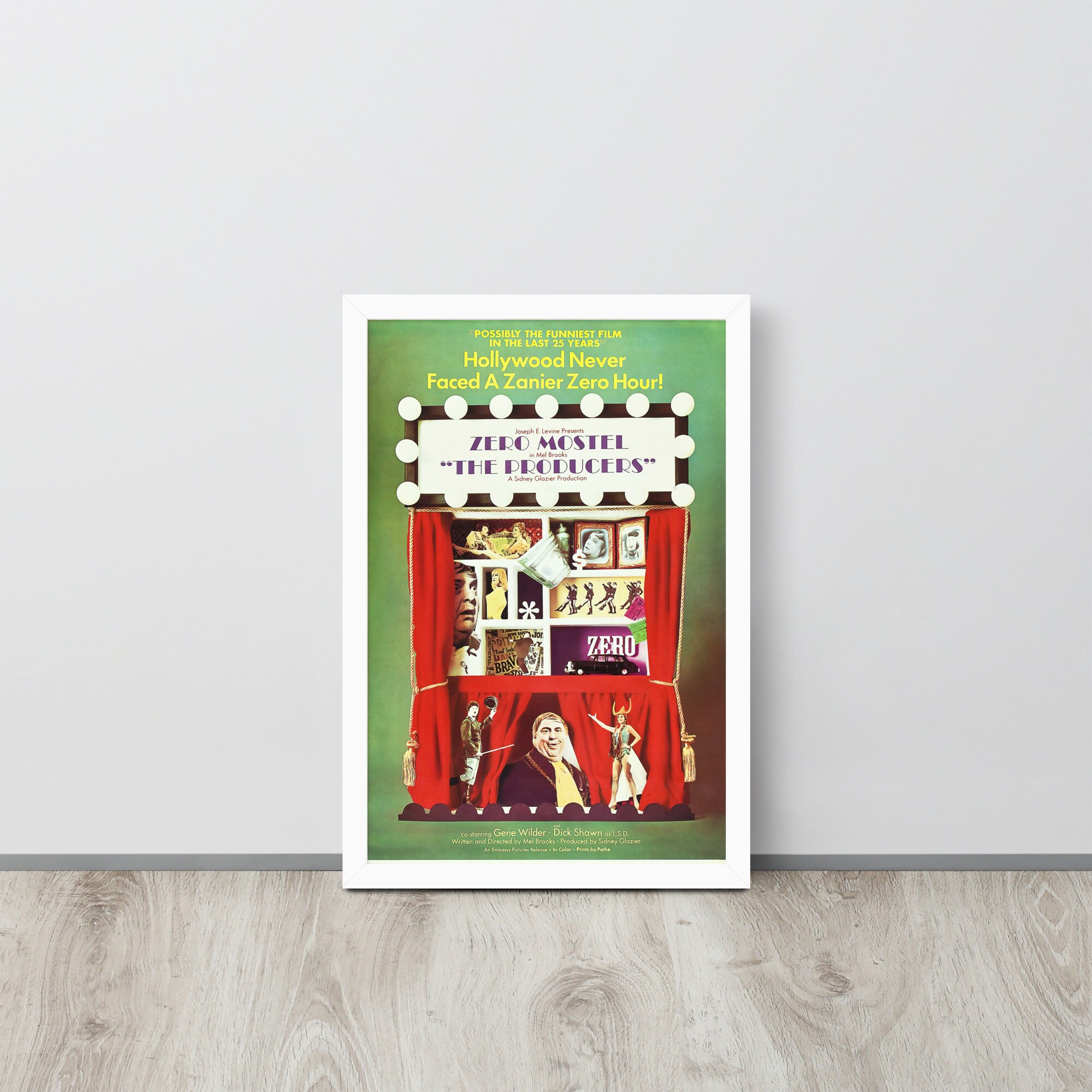 The Producers 1967 Vintage Movie Poster - Etsy