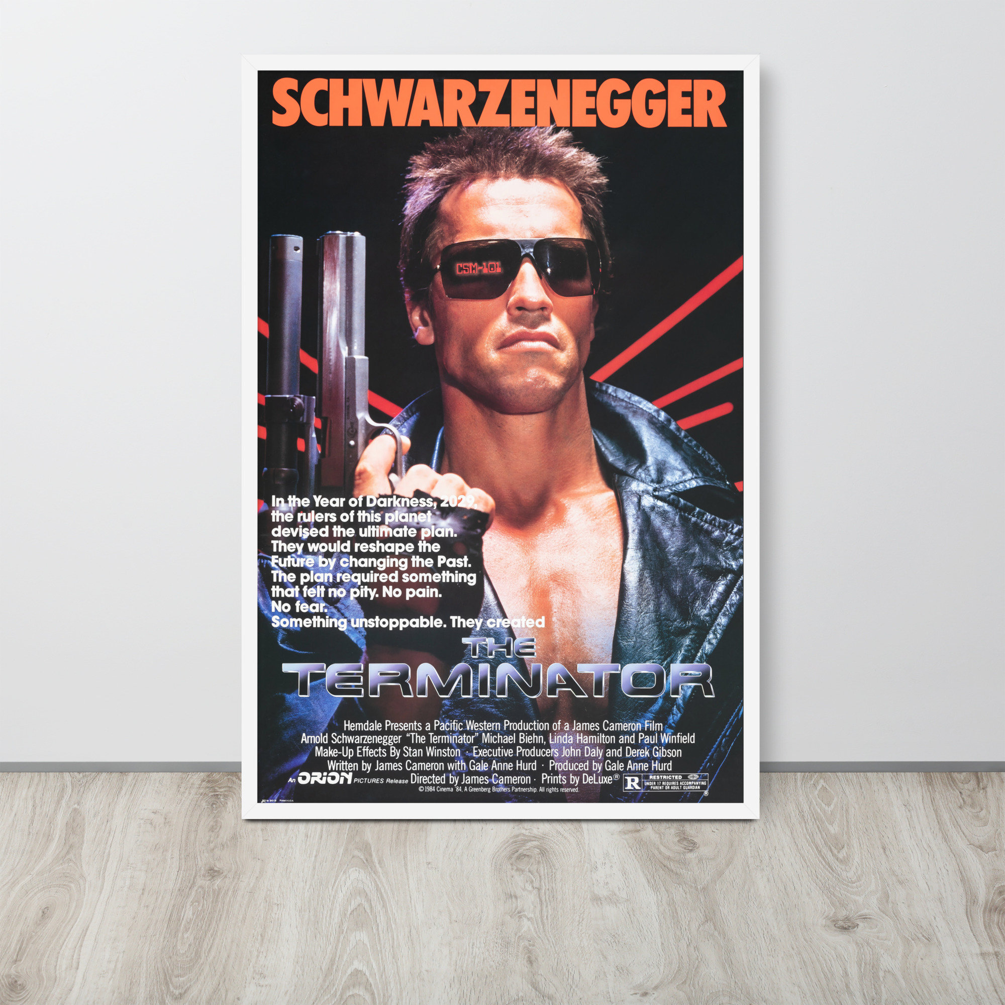 The Terminator 1984 Vintage Movie Poster - Etsy