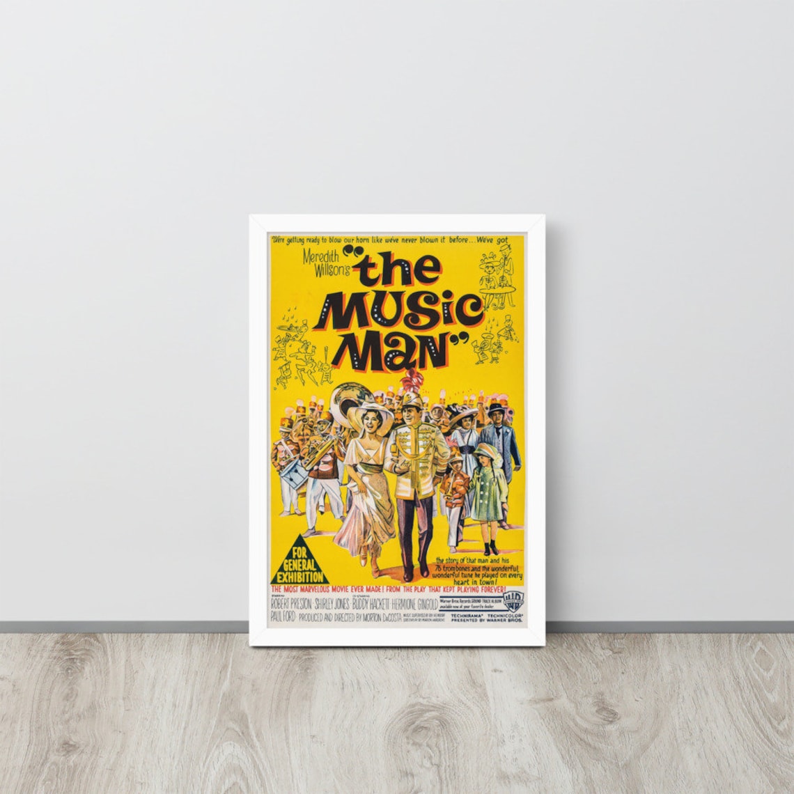 The Music Man 1962 Vintage Movie Poster - Etsy