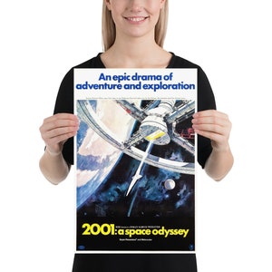 2001: A Space Odyssey (1968) Vintage Movie Poster - Etsy