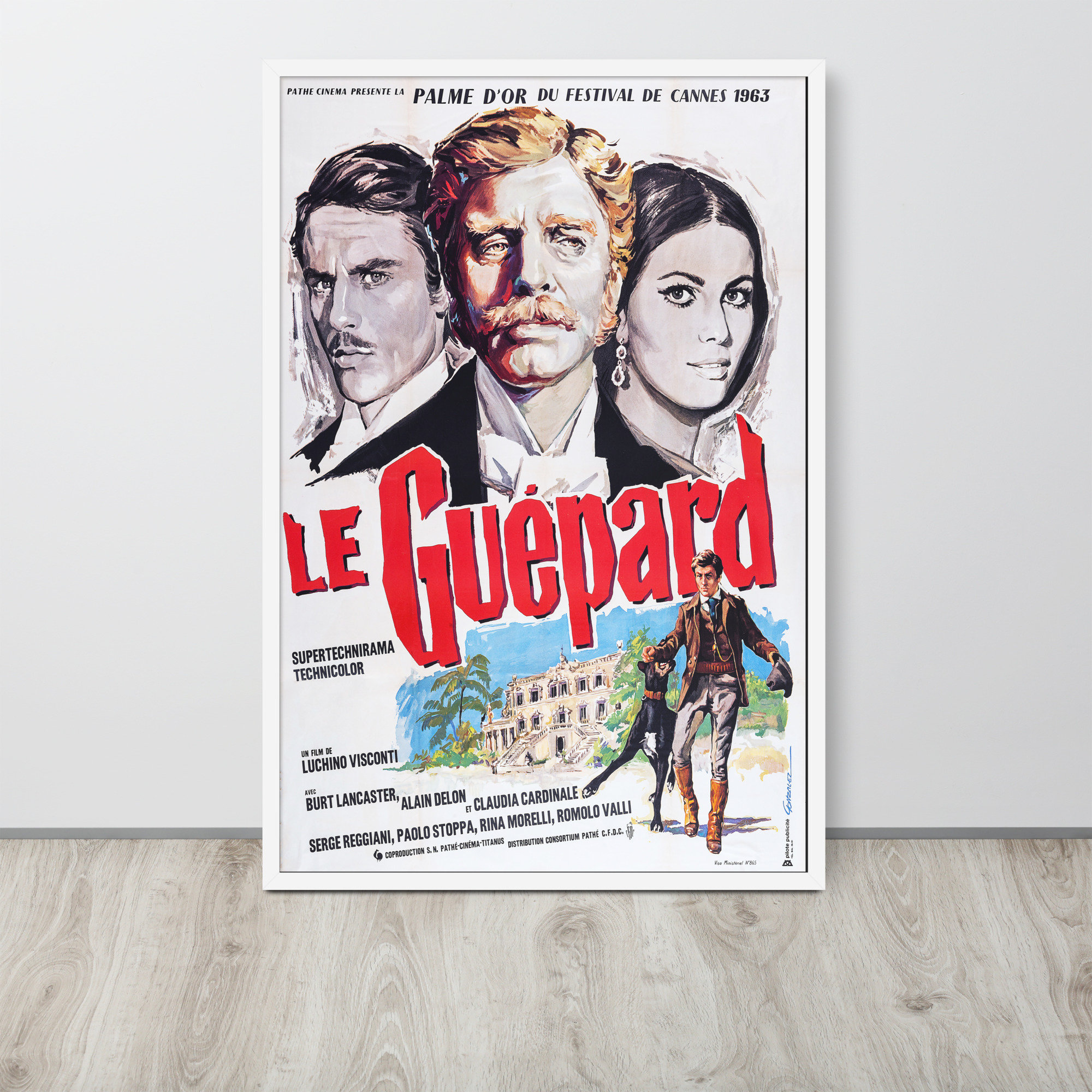 The Leopard 1963 Vintage Movie Poster - Etsy