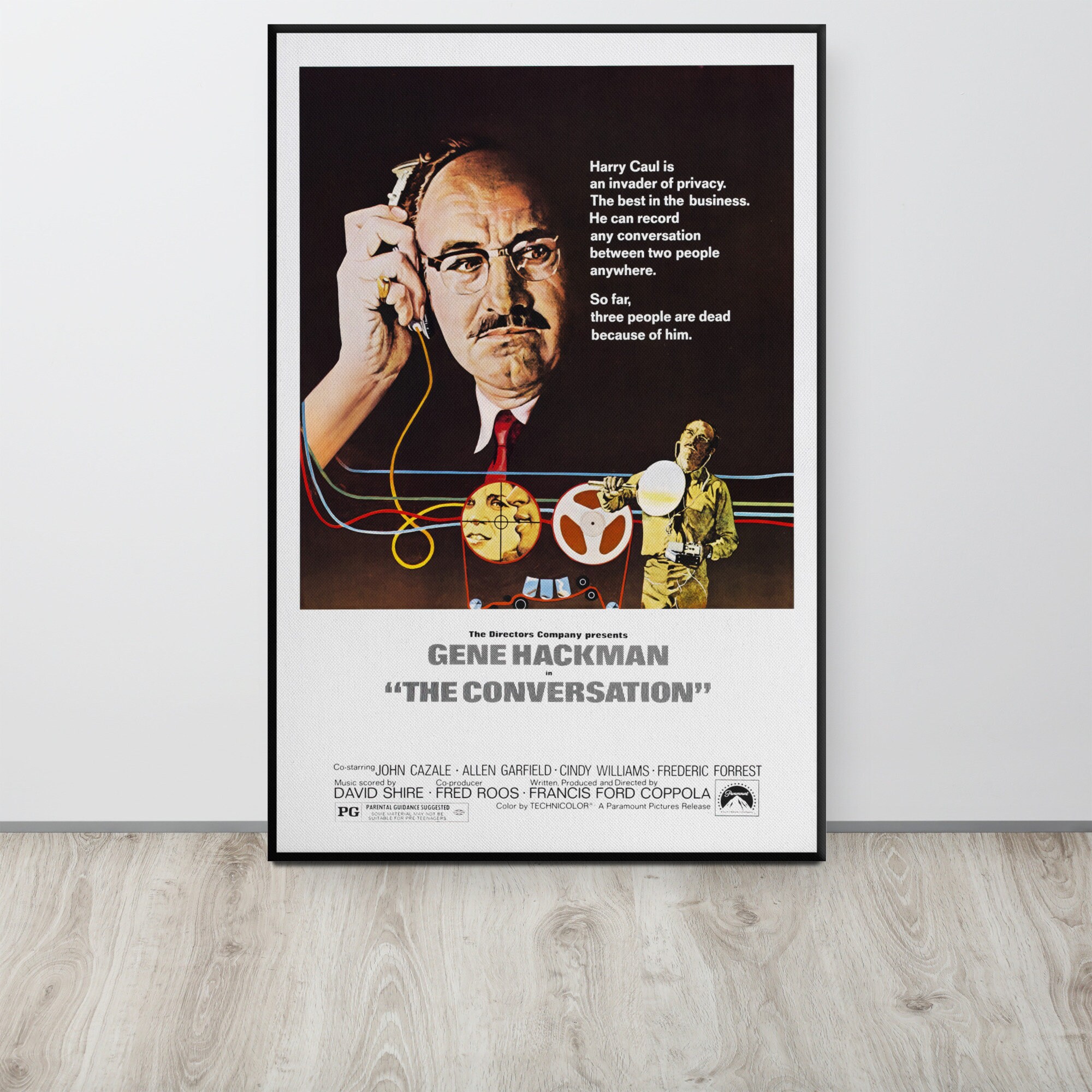 The Conversation 1974 Poster