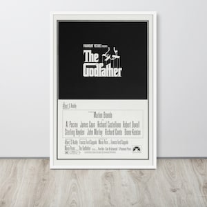 The Godfather (1972) Vintage Movie Poster - Etsy
