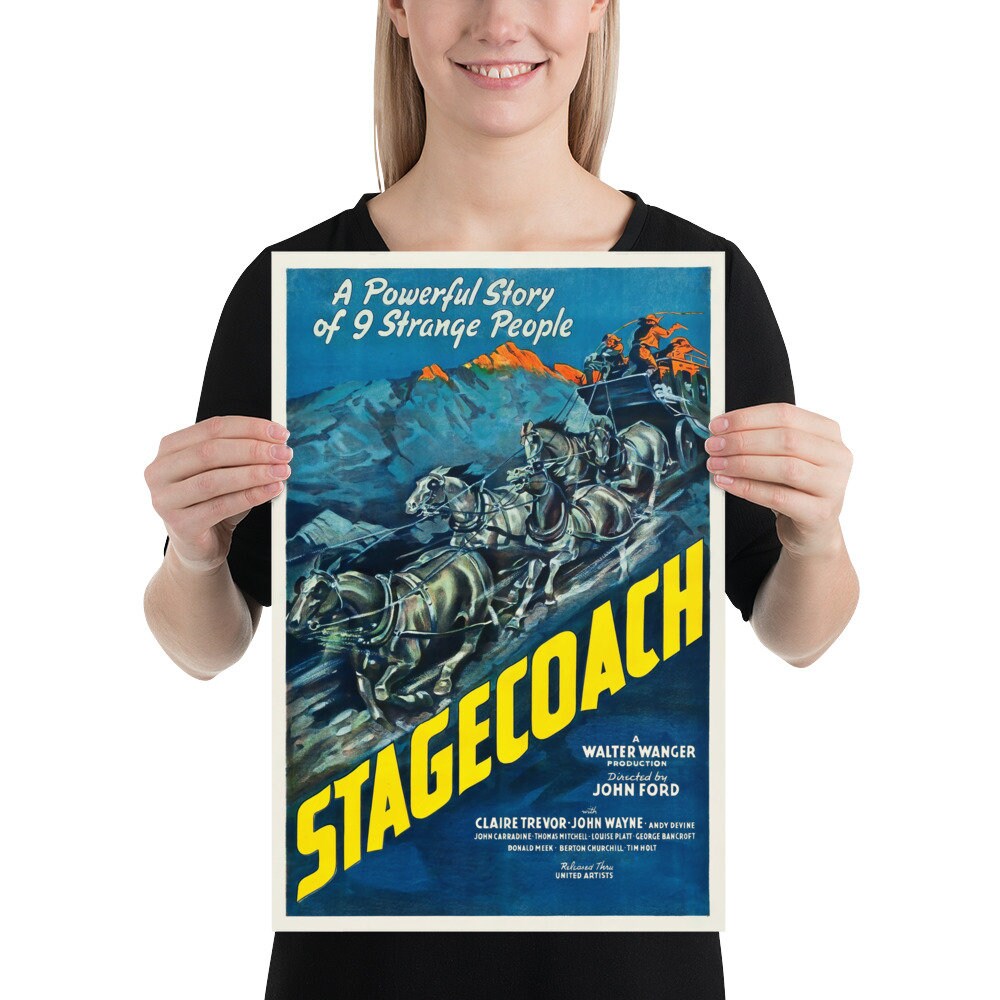 Stagecoach 1939 Poster