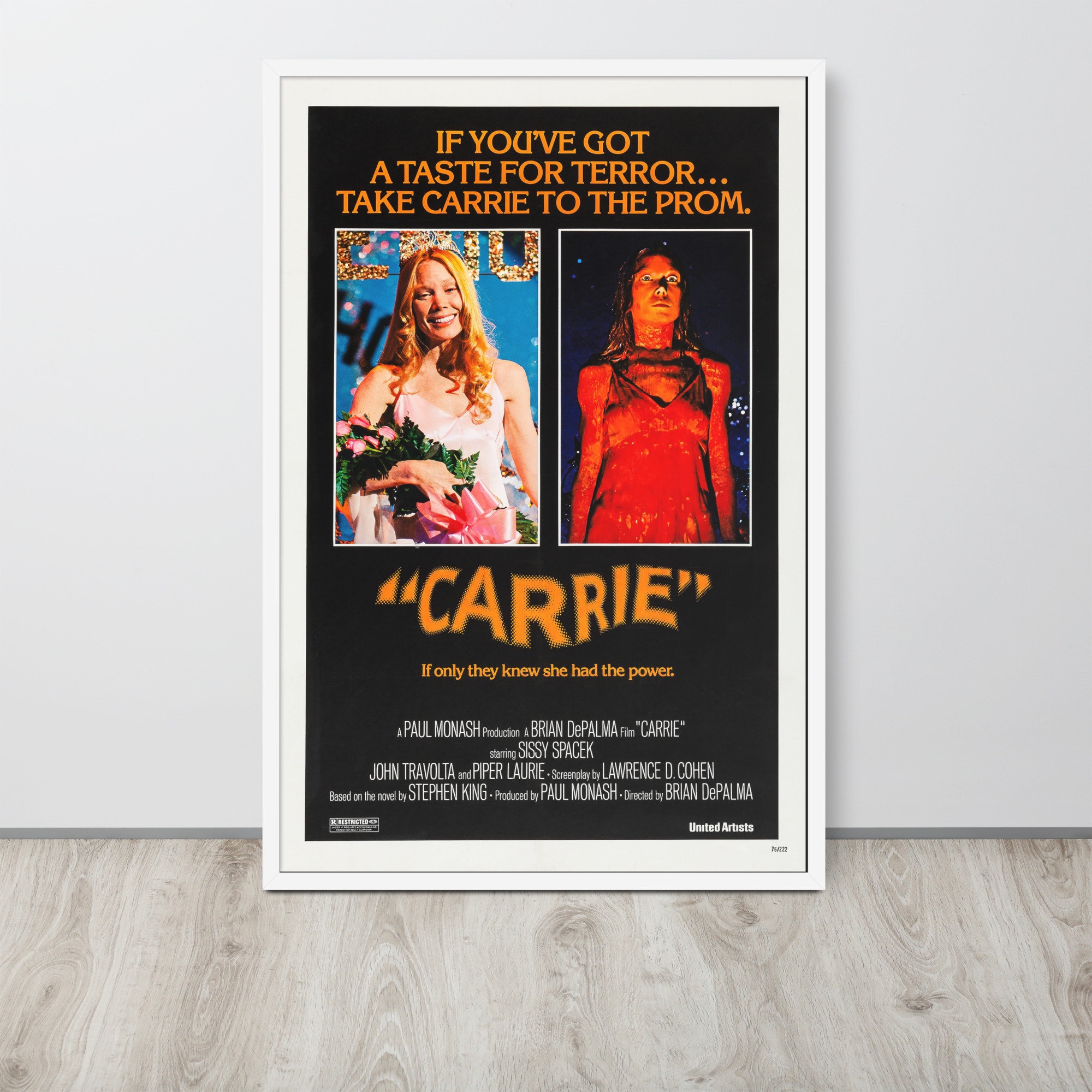 Carrie 1976 Vintage Movie Poster - Etsy