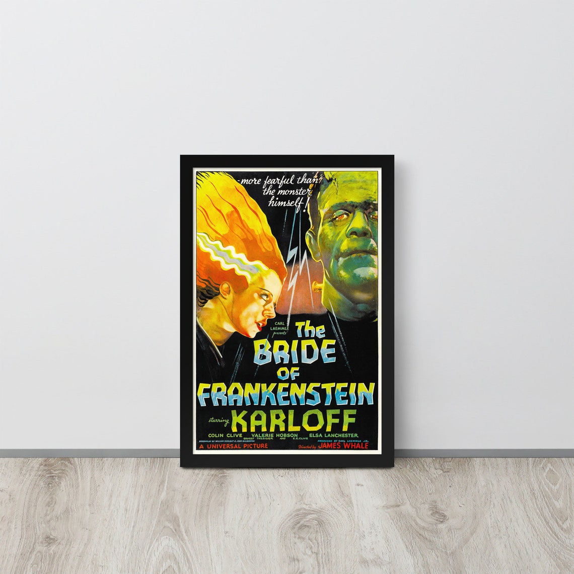 The Bride of Frankenstein 1935 Vintage Movie Poster - Etsy