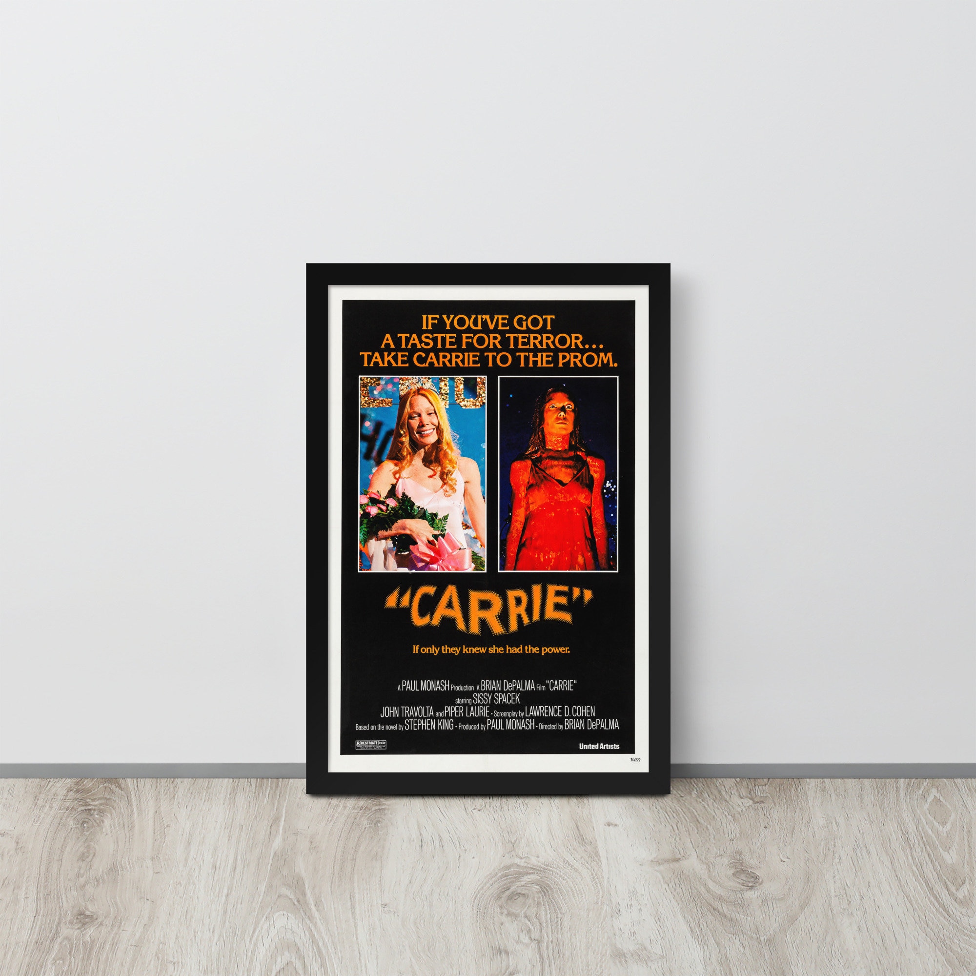 Carrie (1976) Vintage Movie Poster - Etsy
