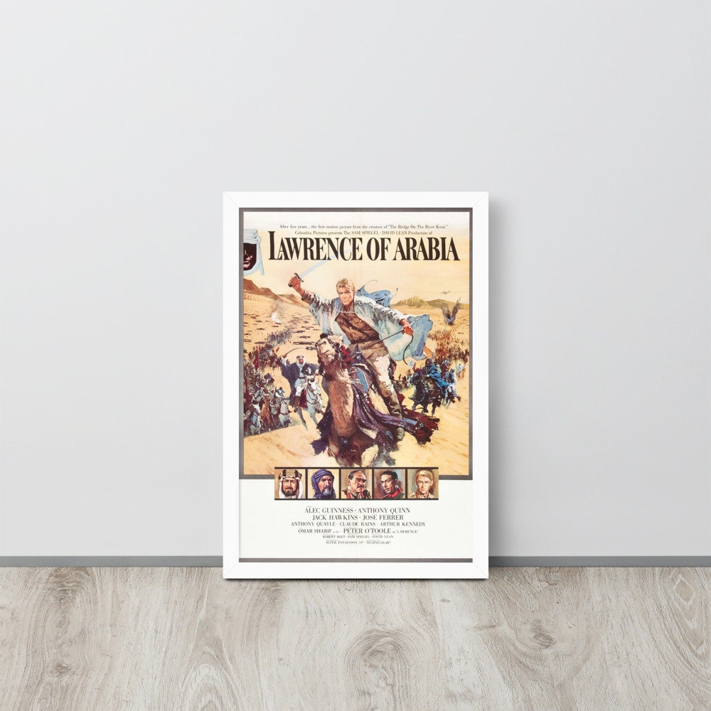 Lawrence of Arabia 1962 Vintage Movie Poster - Etsy