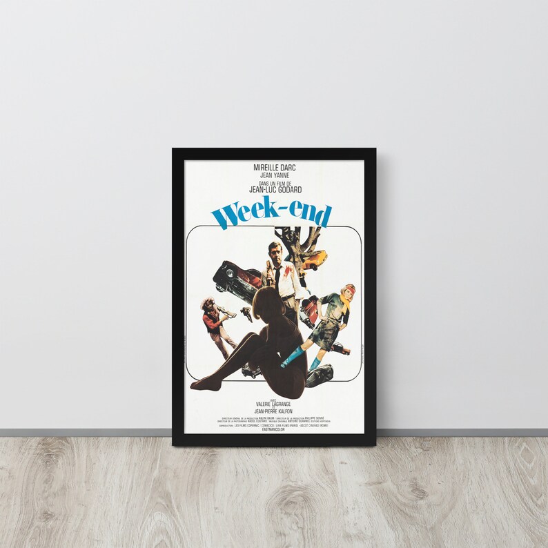 Weekend (1967) Vintage Movie Poster - Etsy