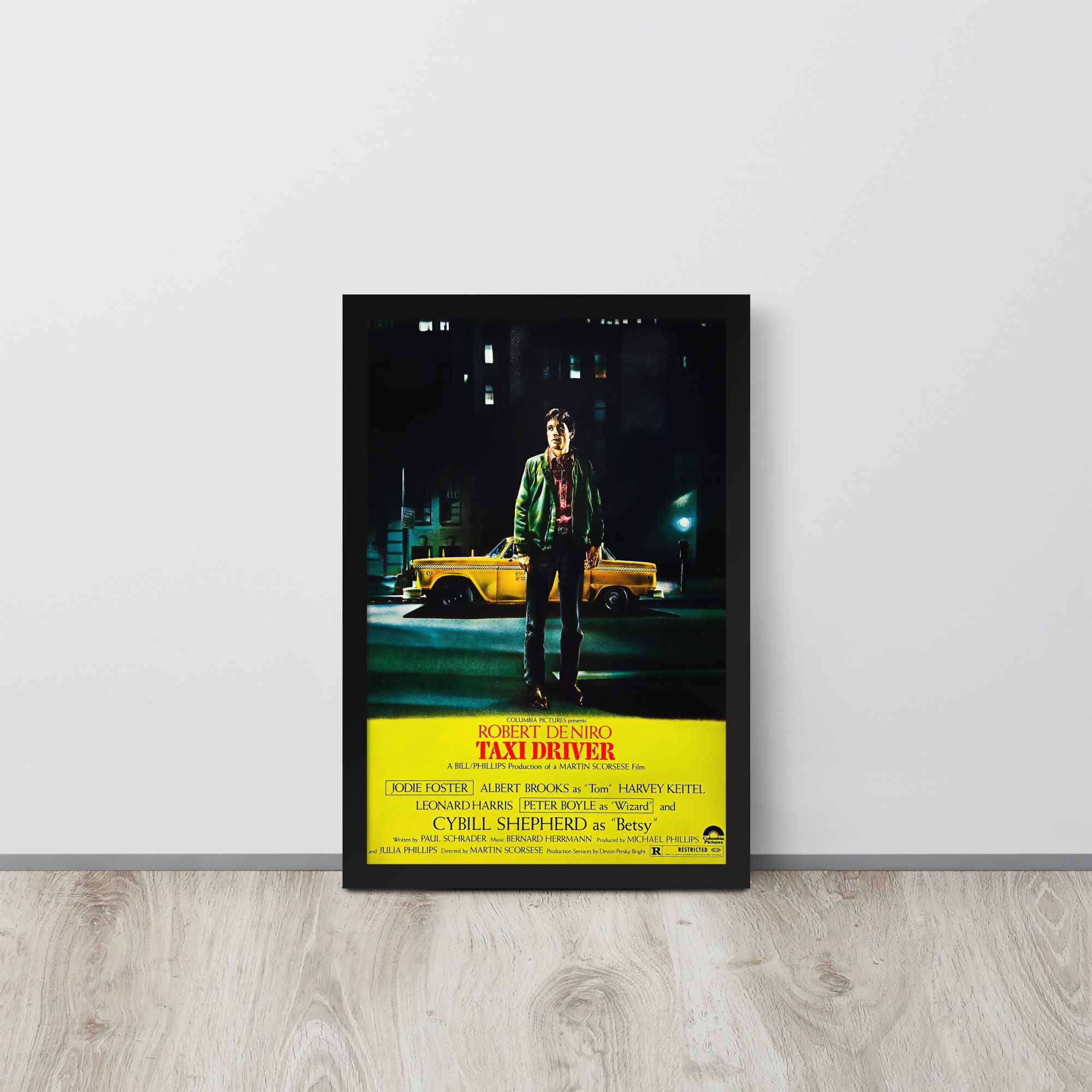 Taxi Driver (1976) Vintage Movie Poster - Etsy