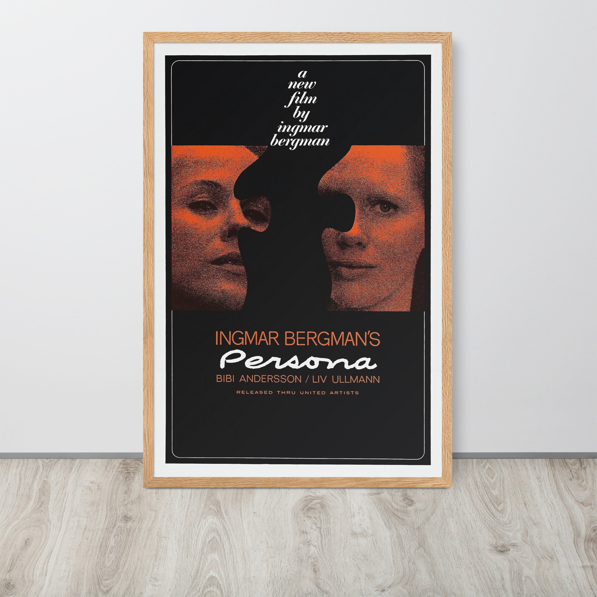 Persona (1966) Vintage Movie Poster - Etsy