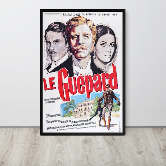 The Leopard 1963 Vintage Movie Poster - Etsy UK