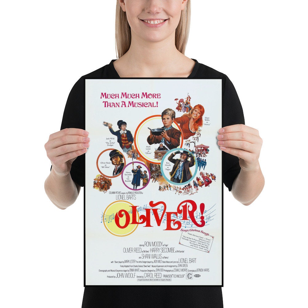 Oliver 1968 Vintage Movie Poster - Etsy