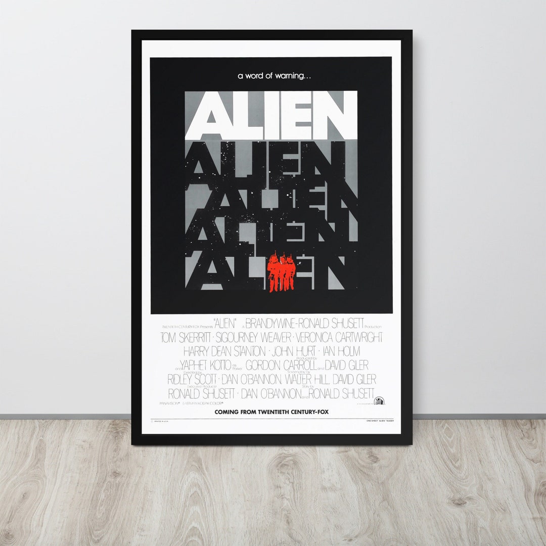 Alien (1979) Vintage Movie Poster - Etsy