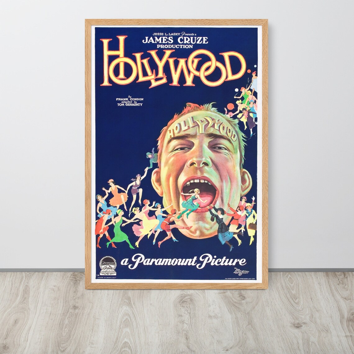 Hollywood 1923 Vintage Movie Poster - Etsy