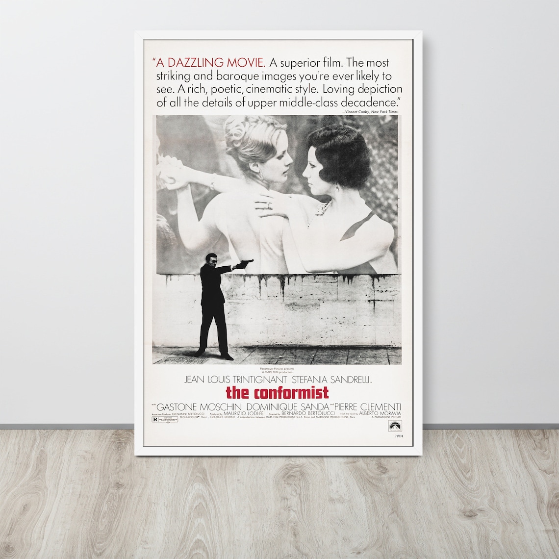 The Conformist 1970 Vintage Movie Poster - Etsy
