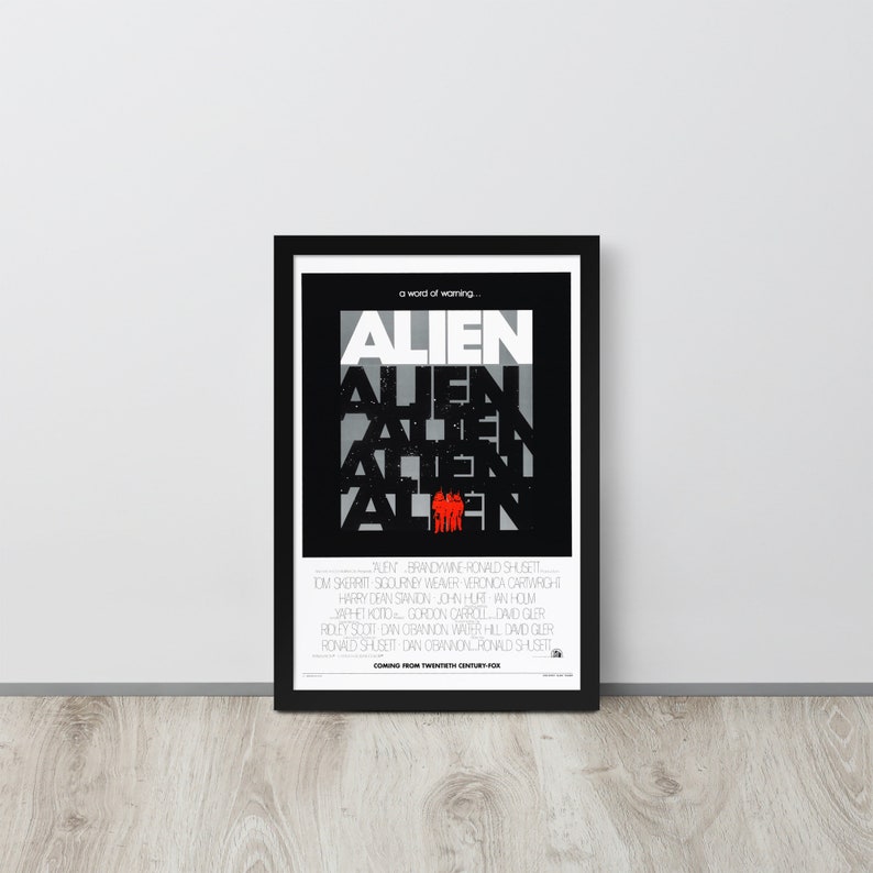 Alien (1979) Vintage Movie Poster - Etsy