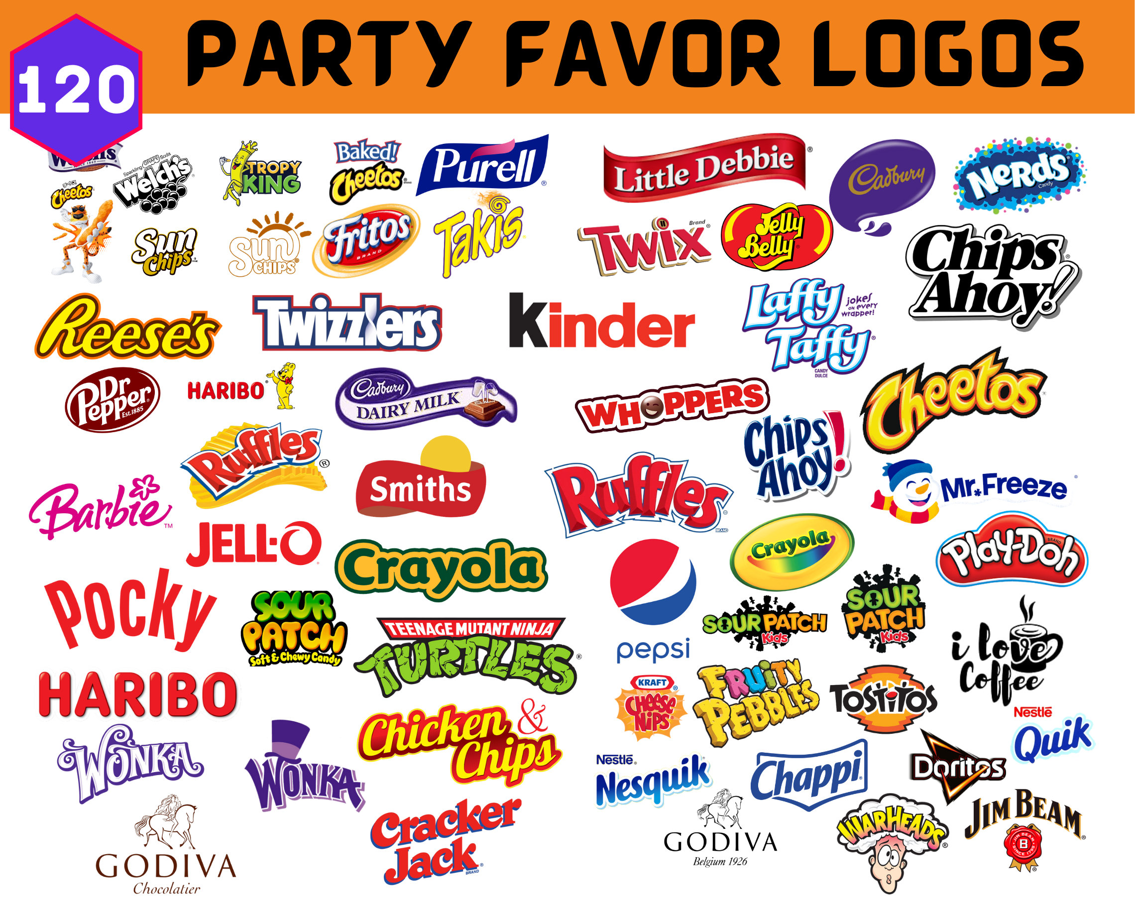 420 Party Favor Logos Party Favor Templates Template - Etsy