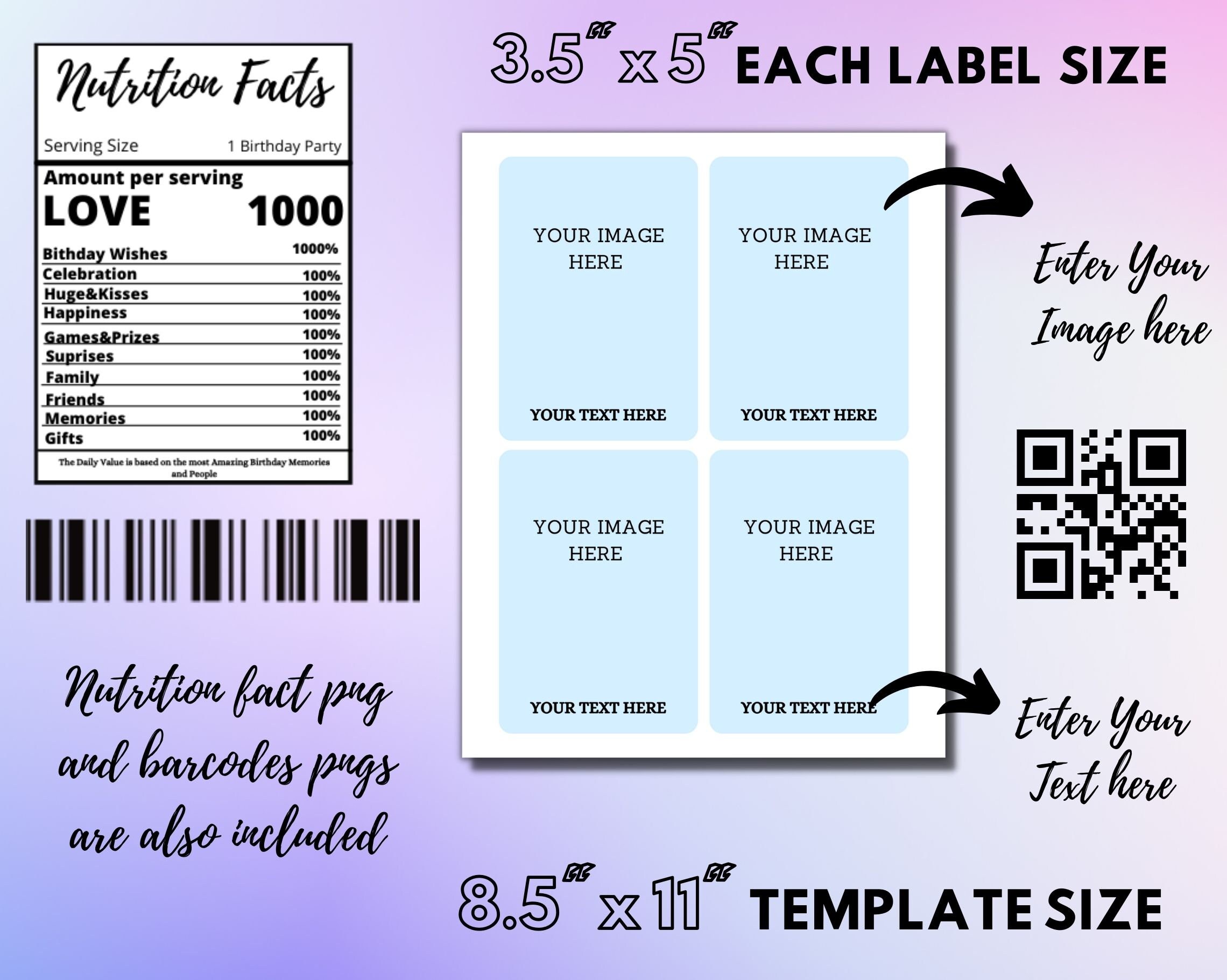 Editable Juice Pouch Templates Juice Pouch Label Juice Pouch - Etsy