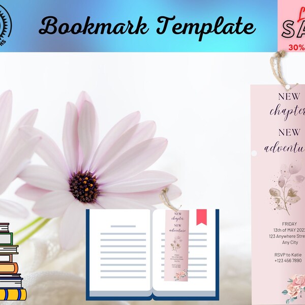 Bookmark Tags - Etsy