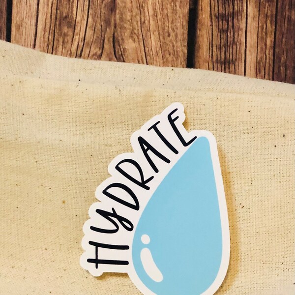 Hydrate Sticker - Etsy