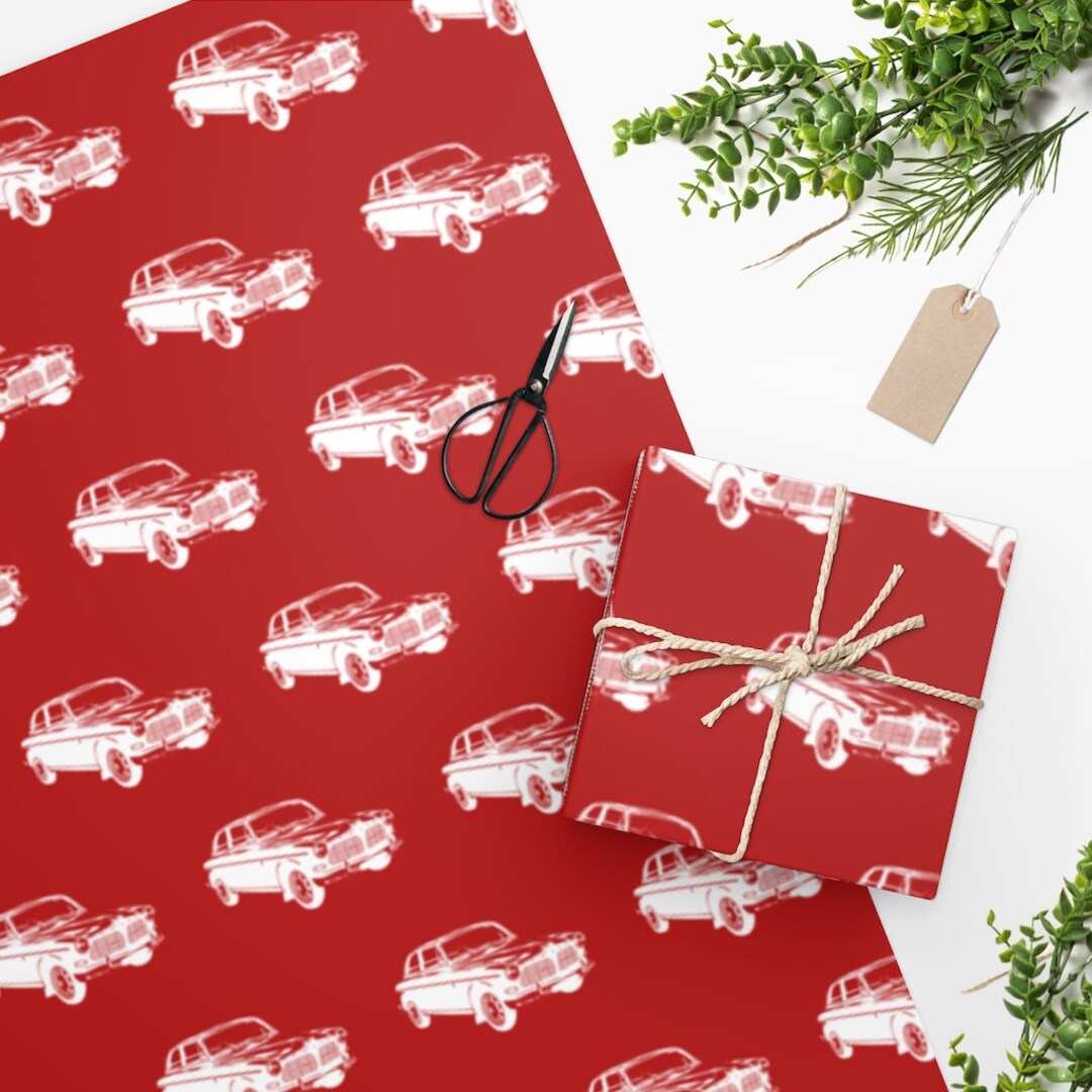 Volvo Amazon Wrapping Paper - Etsy