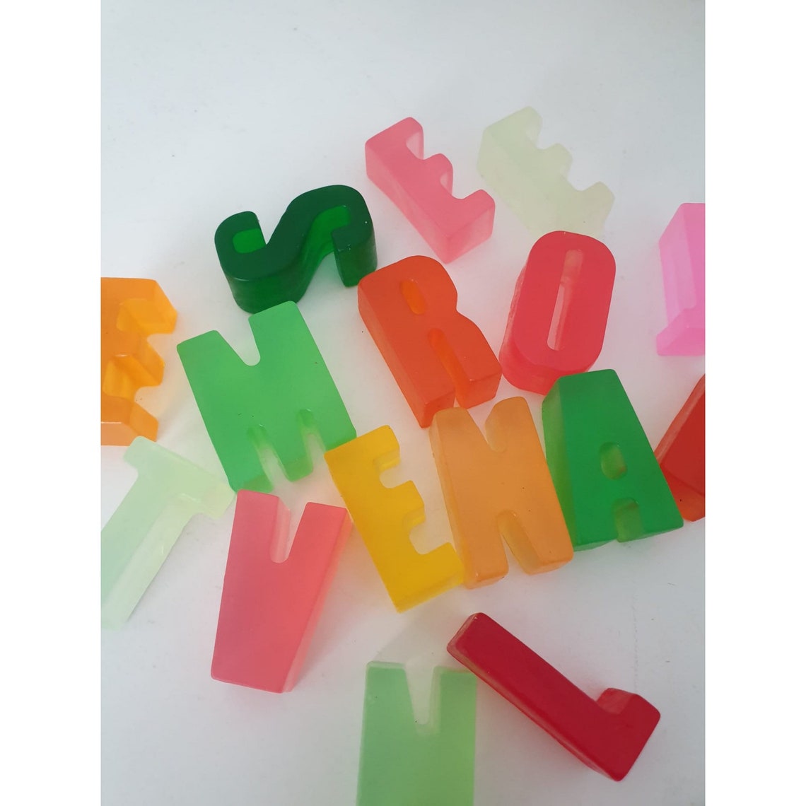 Custom Name Soap, Letter Soap Favors, Baptism, Wedding, Baby Shower - Etsy