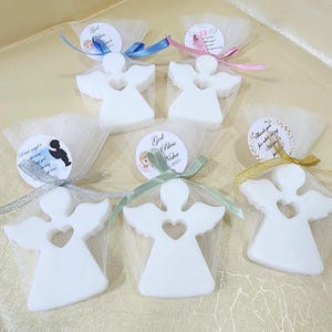 Angel Soap Favors: Handmade Scented Christening Gift for Baby Shower - Etsy