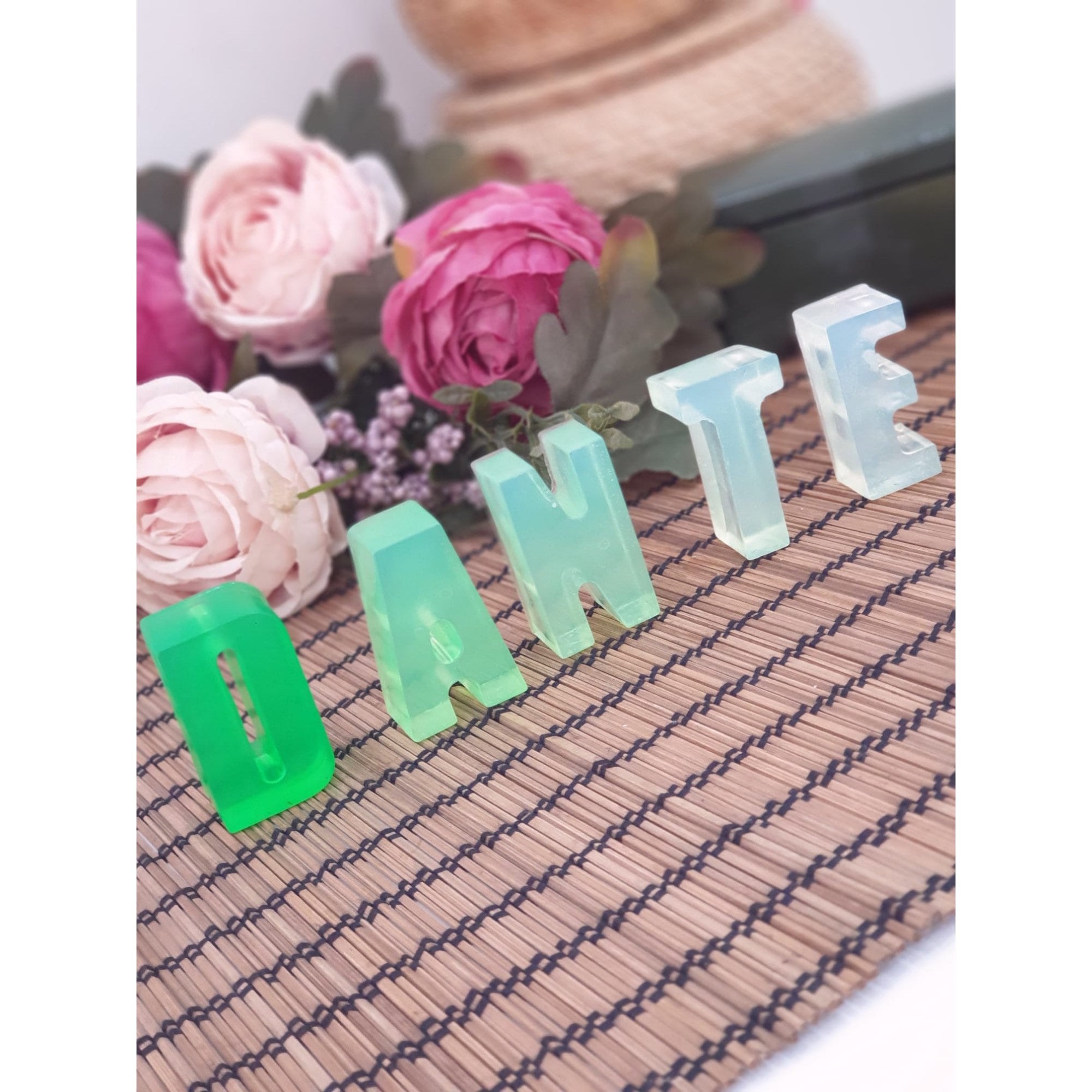 Custom Name Soap, Letter Soap Favors, Baptism, Wedding, Baby Shower - Etsy