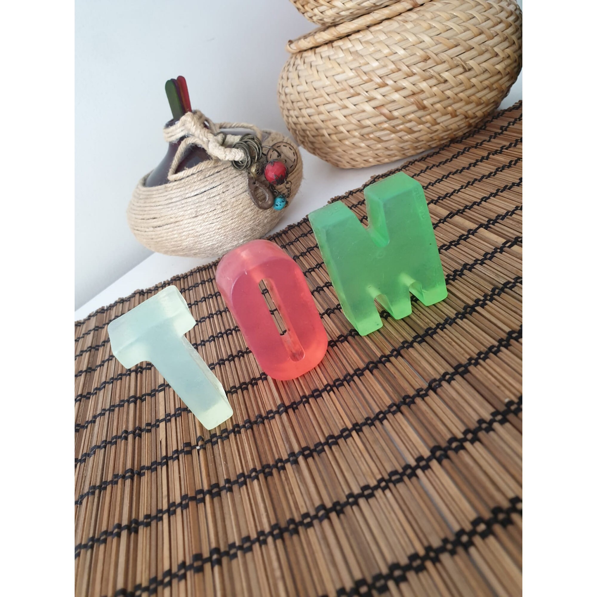 Custom Name Soap, Letter Soap Favors, Baptism, Wedding, Baby Shower - Etsy