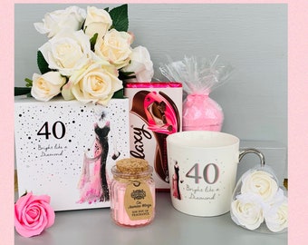 40th Birthday Pamper Box - Etsy UK
