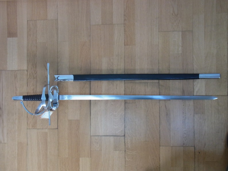 Rapier With Sheath Battle Ready Fencing HMB - Etsy